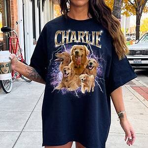sonalized Pet T-Shirt Bootleg Pet Dog T-Shirt - Personalized Dog Shirt ...