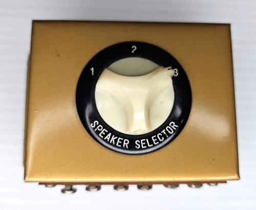 Vintage Stereo 3 Speaker Selector Switch Left Right Amp Untested Japan ...