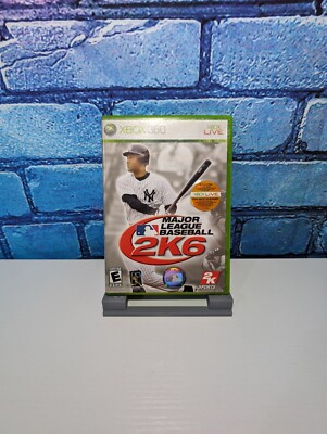 Major League Baseball 2K6 (Microsoft Xbox 360, 2006) Game, Case, and ...