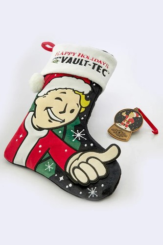 Fallout Vault Tec Pip Boy Thumbs Up Holiday Stocking + Stuffer NEW | eBay