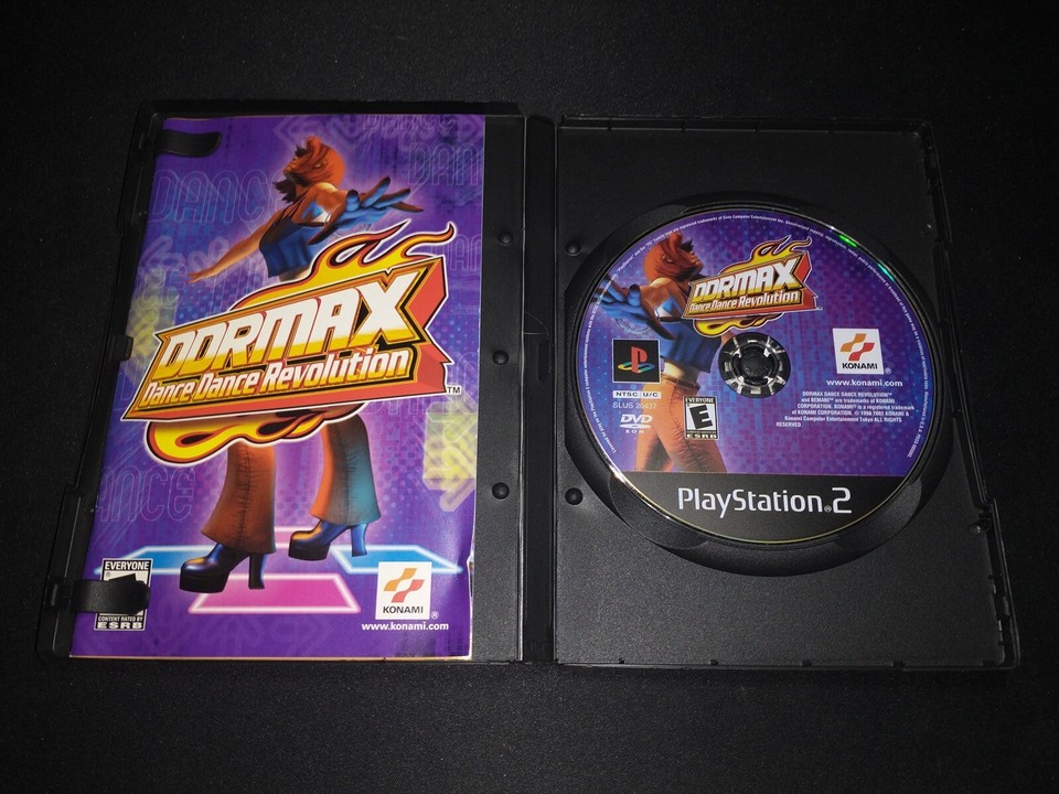 DDRMAX: Dance Dance Revolution Sony Playstation 2 PS2 EX+NM COMPLETE ...