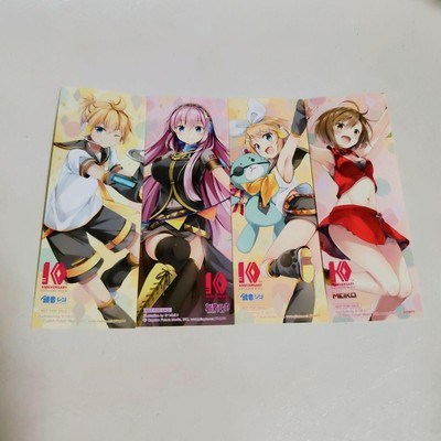 Hatsune Miku 10th Anniversary Atre Bonus Sticker Set Rin Ren Luca Meiko | eBay