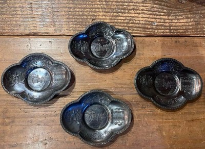 WWII Imperial Japanese Army Discharge Tray Set Imperial Guard Badge ...