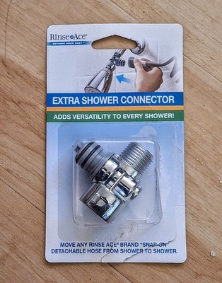 Shower Diverter Connector for Rince Ace Snap-on Detachable Hose NOB | eBay