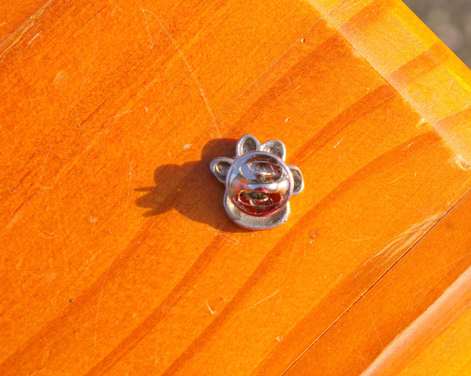 Puppy Dog Paw Print Pinback Clift Pewter Lapel Pin | eBay