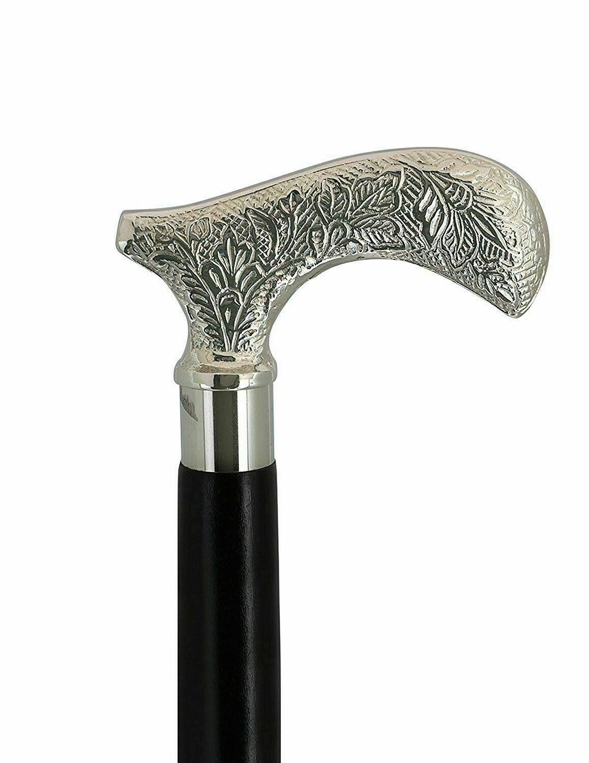 Vintage BEAUTIFUL CANE FOR MEN/WOMEN SOLID HANDLE BRASS NON-SLIPPERY ...