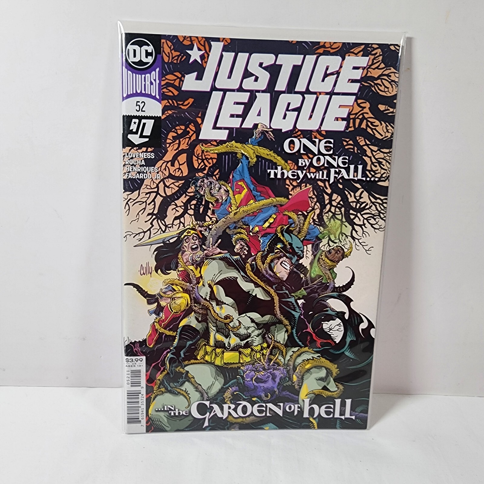 Justice League #52 DC Comics 2020 One By One They Fall... In The Garden ...