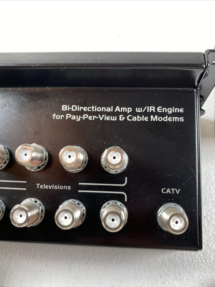 Open House H838BID Video Hub 3X8 Coax Panel With Power Cable TESTED | eBay
