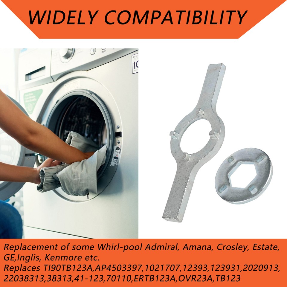 TB123A Washer Spanner Wrench Suitable for G E Whirl-pool Washing ...