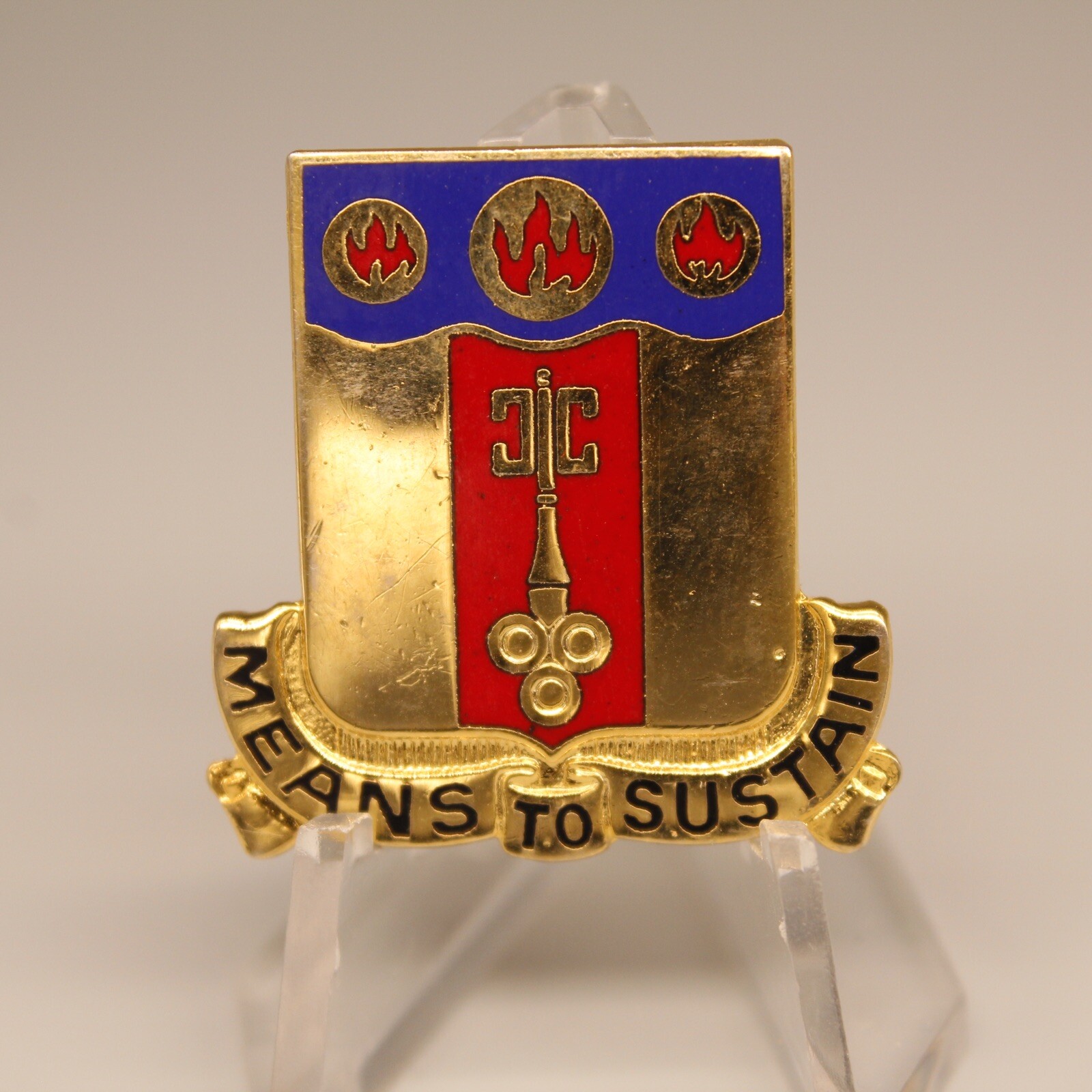 35th Supply & Service Battalion Distinctive Unit Insignia Crest DUI DI ...