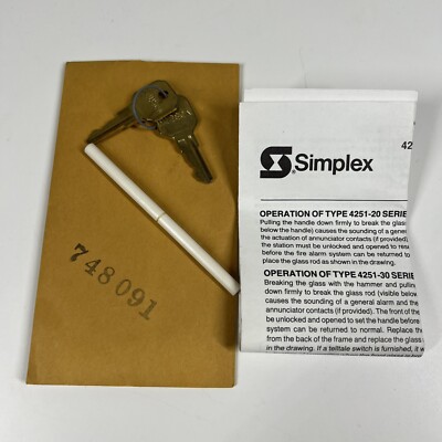 Industrial Fire Protection - Simplex Pull Station