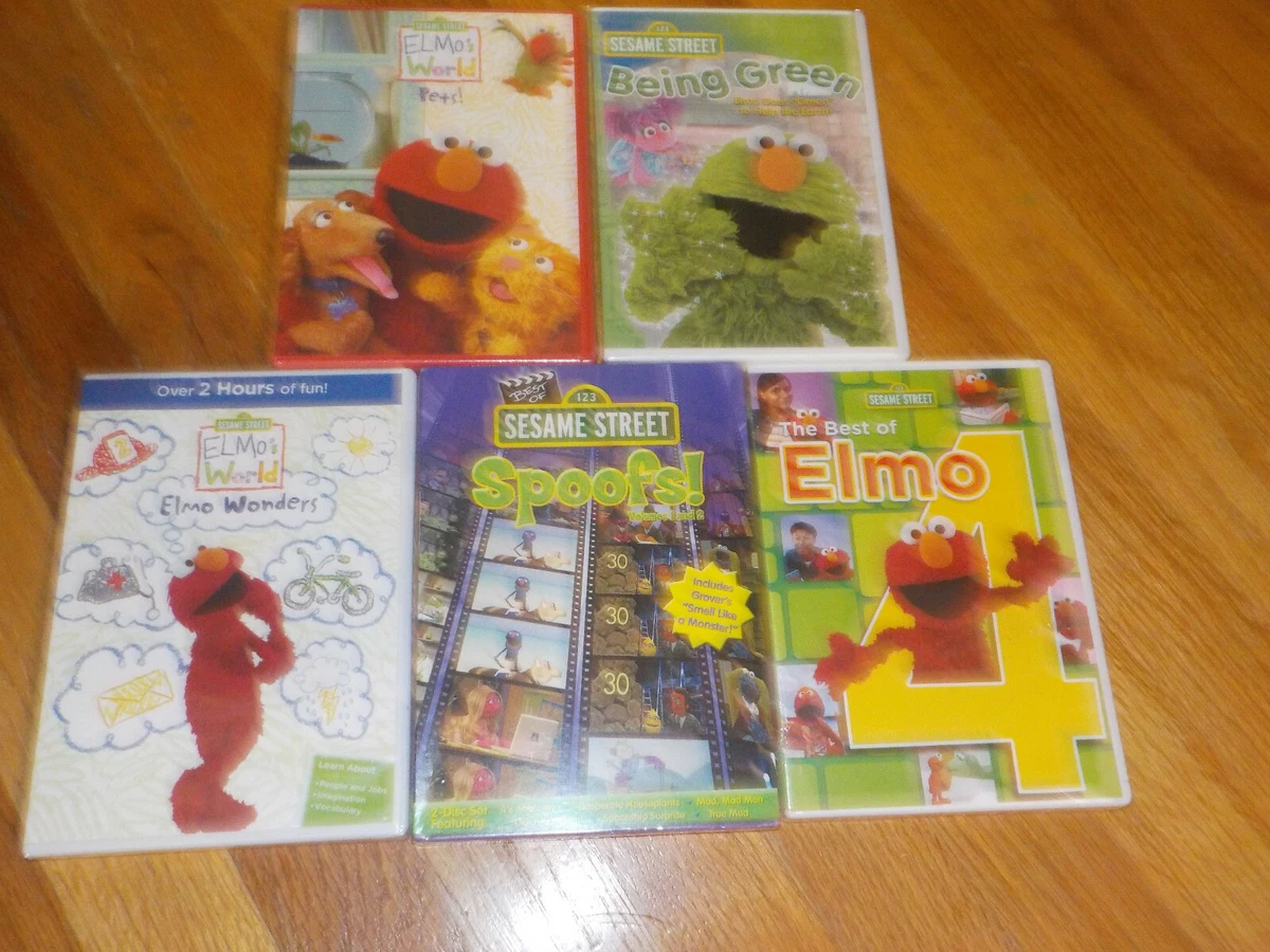 Sesame Street The Best Of Elmo Dvd Ebay