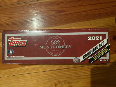 2021 Topps 582 Montgomery Club MLB Baseball - Factory Sealed Complete ...