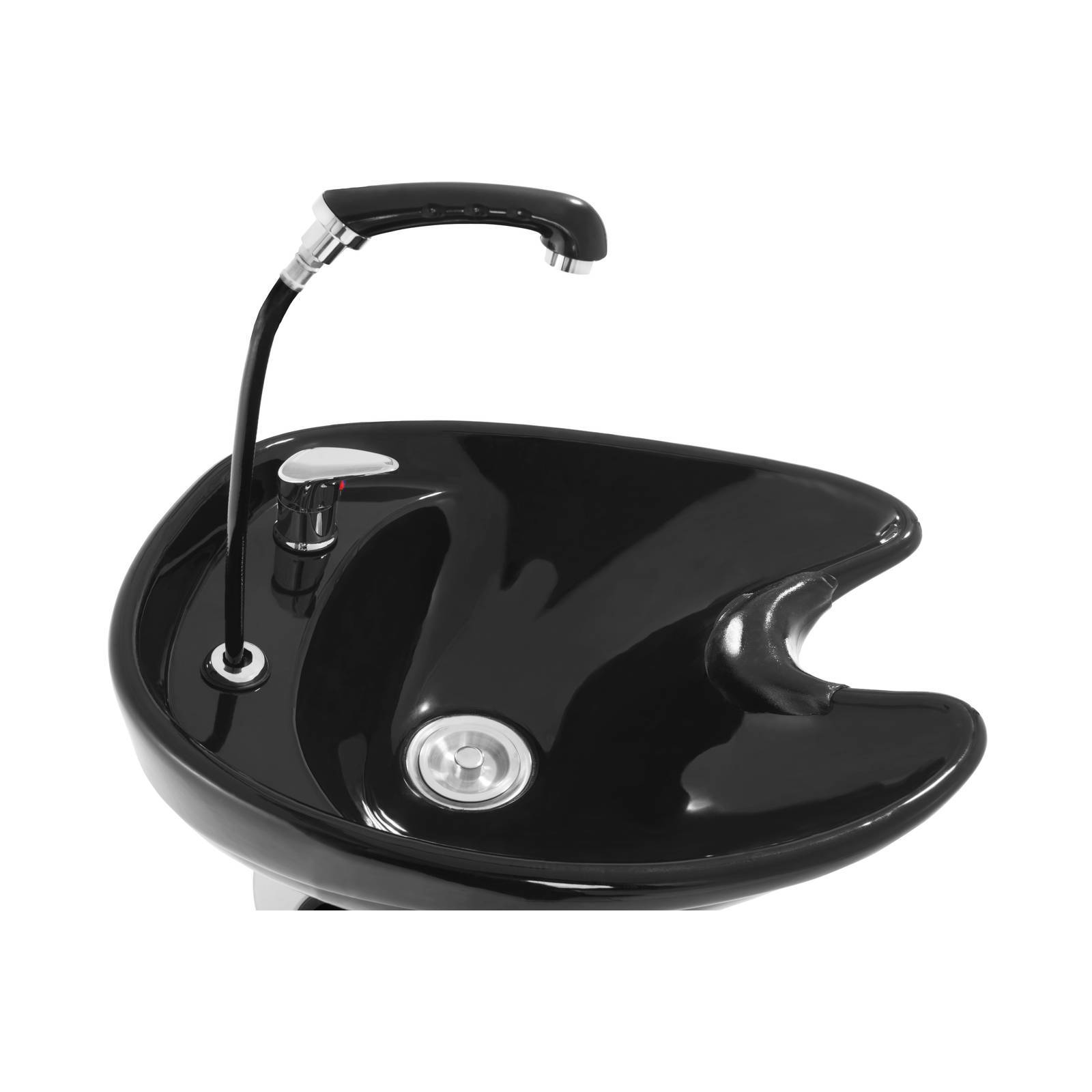 Portable Hairdressing Bowl Column Barber Sink Backwash Unit Salon ...