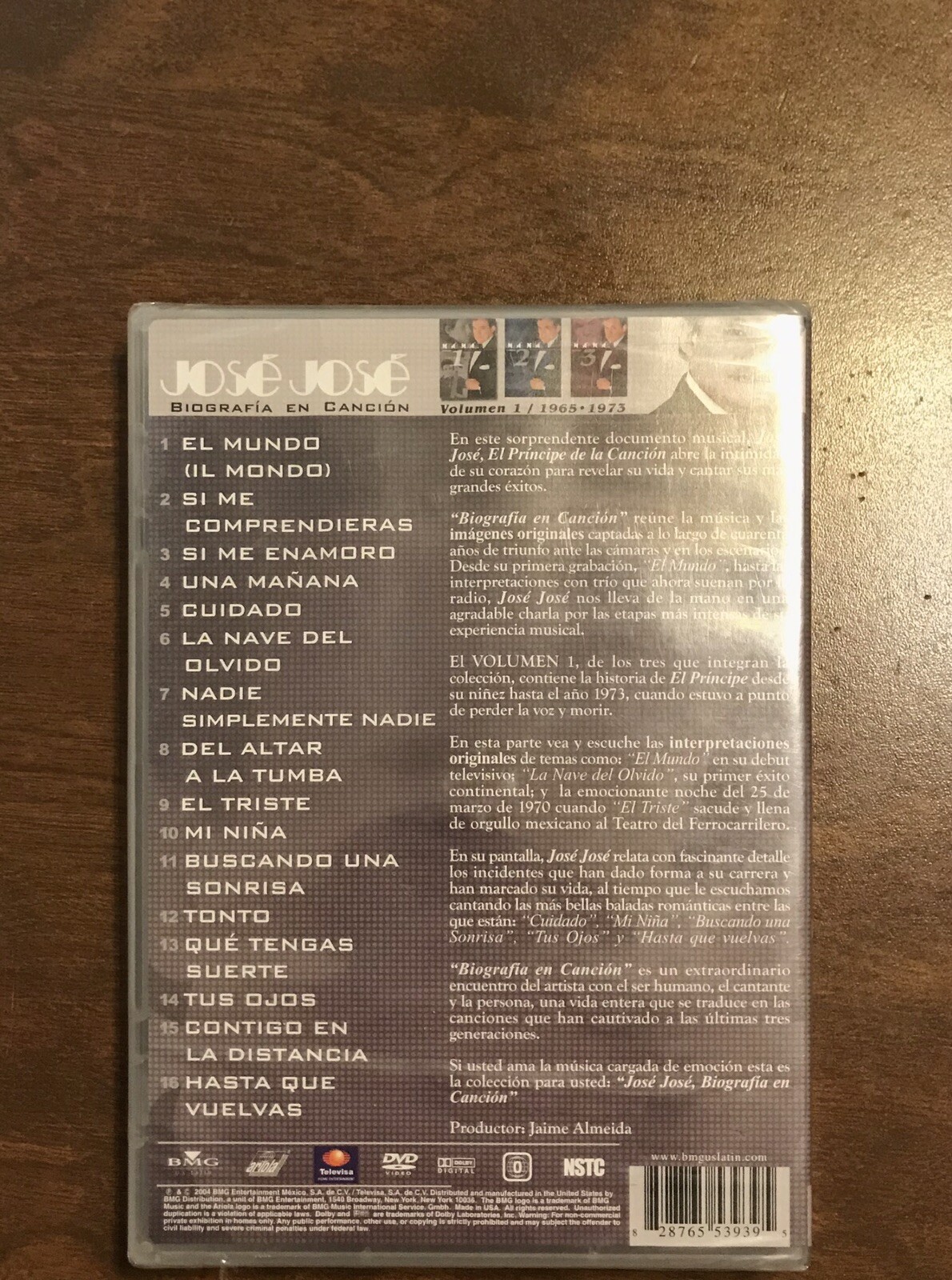 Jose+Jose+-+Biografia+en+Cancion%3A+Vol.+1+-+1965-1973+%28DVD%2C+2003 ...