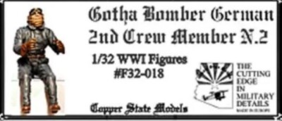 COPPER STATE MODELS CSM F32-018 1:32 WWI GOTHA BOMBER GERMAN 2ND ...