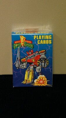 Vintage Mighty Morphin Power Rangers playing cards # 235 rare | eBay