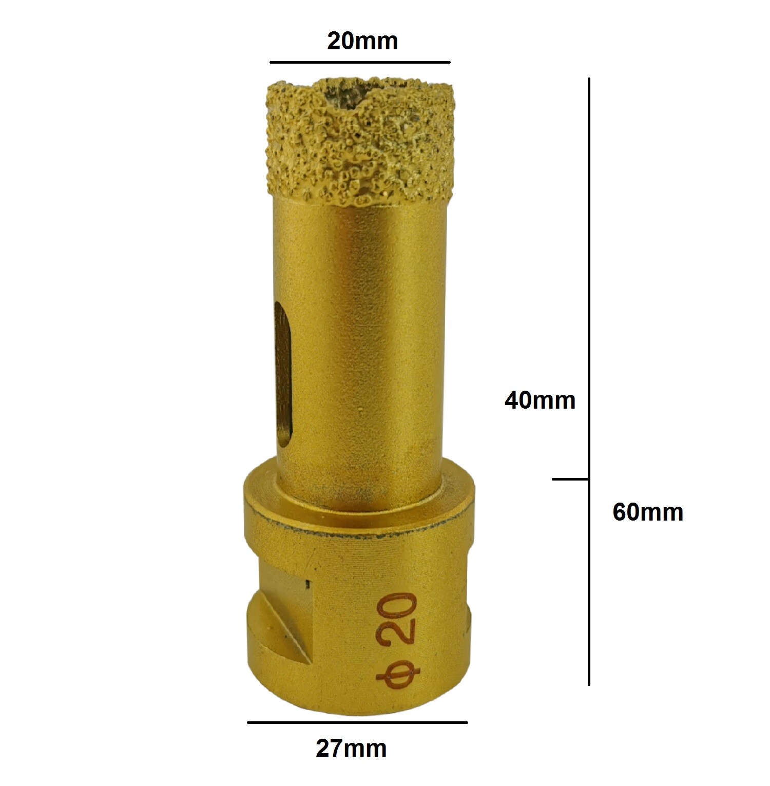 M14 Diamant Bohrkrone Fliesen Bohrer Diamantbohrer 6-80 mm ...