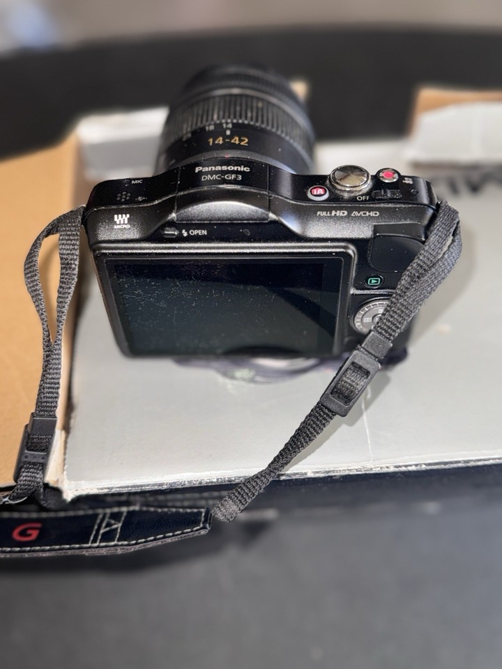 Panasonic DMC-GF3K Lumix 12.1 Megapixel Camera with14-42mm Lens Kit | eBay