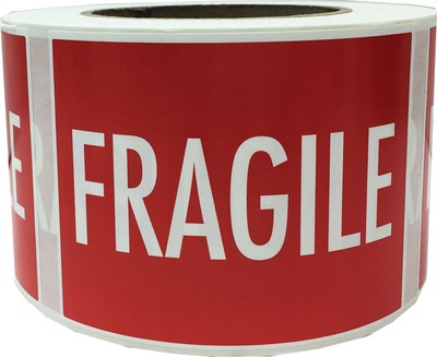 Other - Fragile Glass Labels
