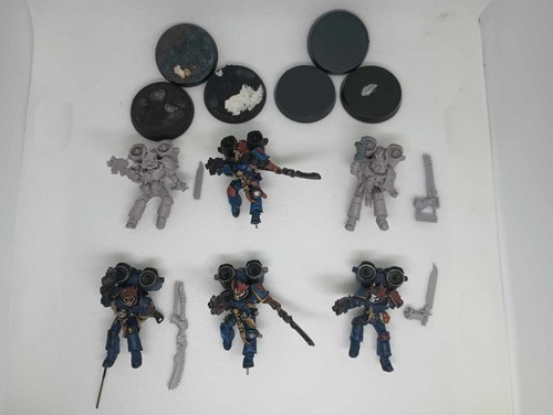 Warhammer Horus Heresy Night Lords Night Raptors x6 some painted | eBay