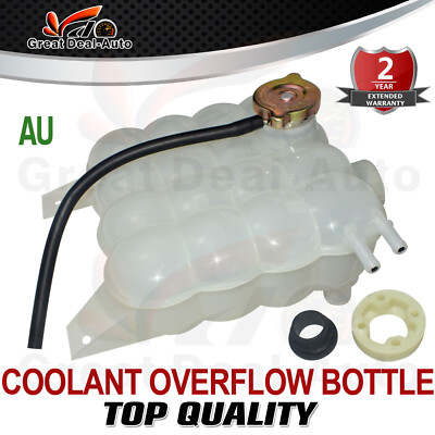 Radiator Overflow Expansion Bottle Tank For Ford Falcon AU White 1998 ...