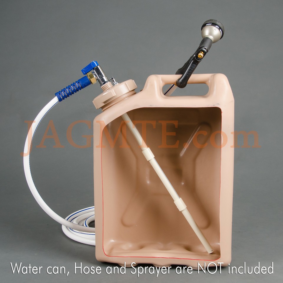 Ball Valve Pressure Kit - Scepter - OLIVE DRAB Cap - Military WATER Can ...