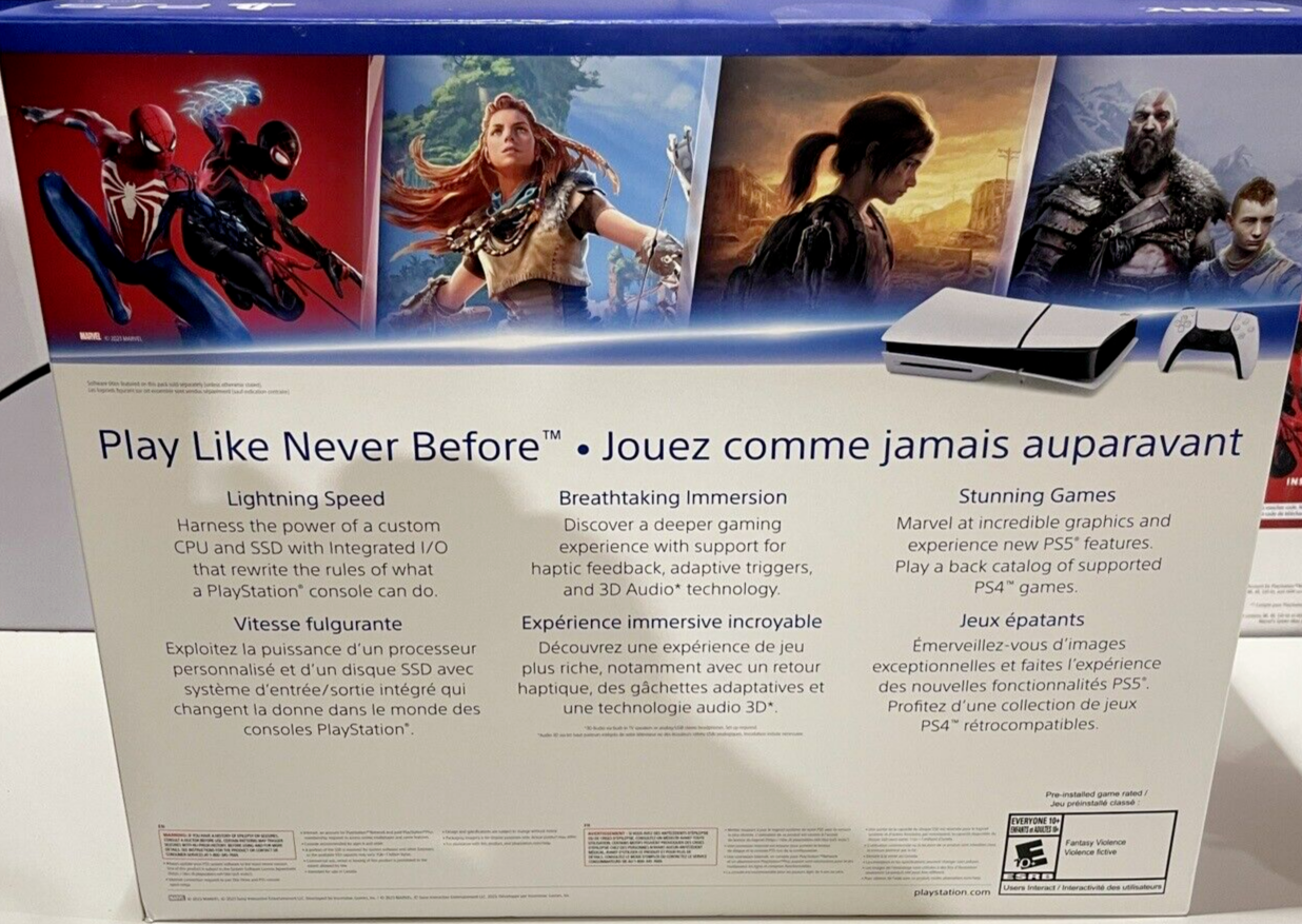 ☑️ NEW & SEALED Playstation (PS5) Slim Console 1TB Disc System (SHIPS ...