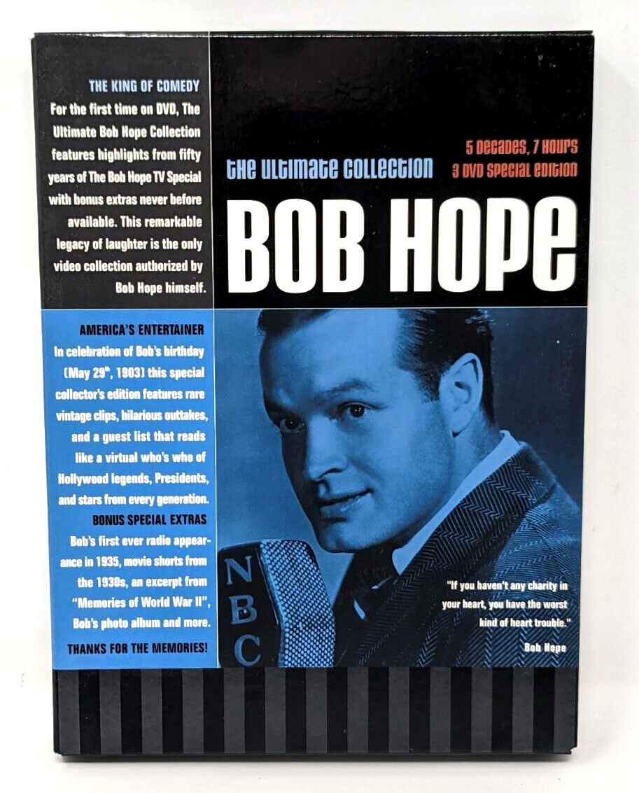Bob Hope Ulimate Collection Volume 1-3 (DVD, 2002, 3 Disc, Special ...