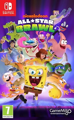 Nickelodeon All-Star Brawl Nintendo Switch NS RE SEALED UK PAL ...