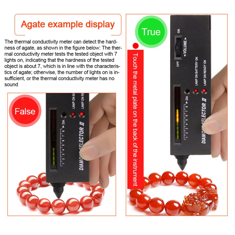 Portable Diamond Tester Selector Illuminated Jewelry Gemstone Testing ...