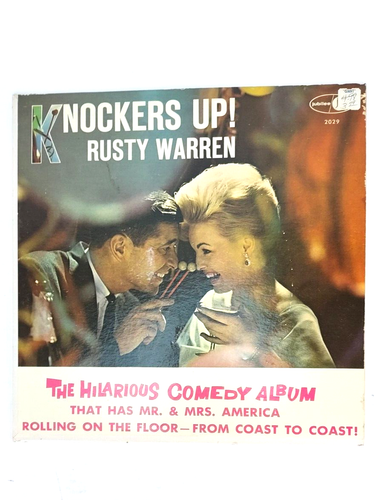 Knockers Up Rusty Warren Adult Comedy Album Jubilee Records 33 LP 12 ...