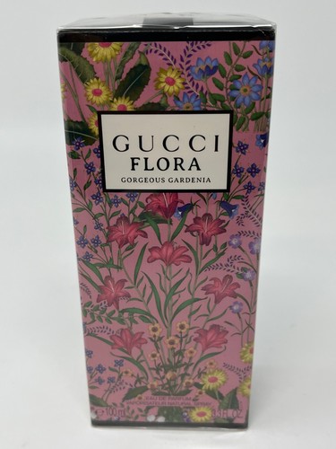 Authentic Gucci Flora Gorgeous Gardenia 3.3oz 100ml Eau de Parfum New ...