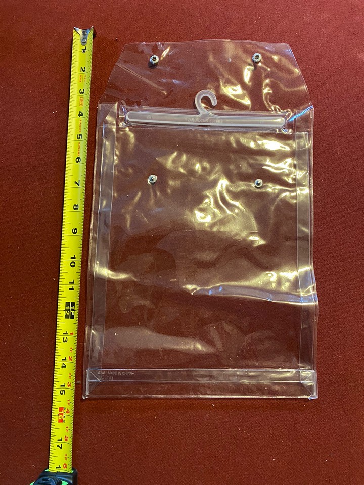 Shipping SupplyVinyl Accessory Textile Bag Button Snap Hanger 5 Gauge ...