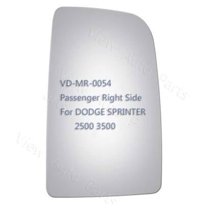 For 06-09 Dodge Sprinter 2500 3500 Convex Mirror Glass Passenger Side ...