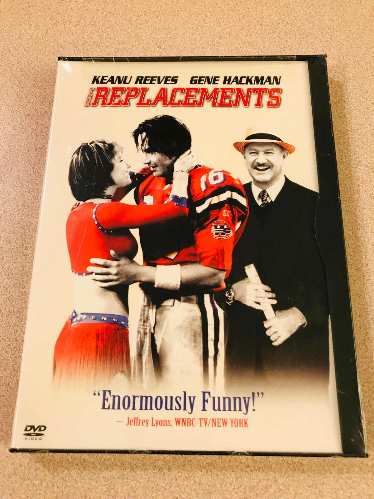 Football Comedy 'The Replacements' DVD Keanu Reeves Gene Hackman DVD ...