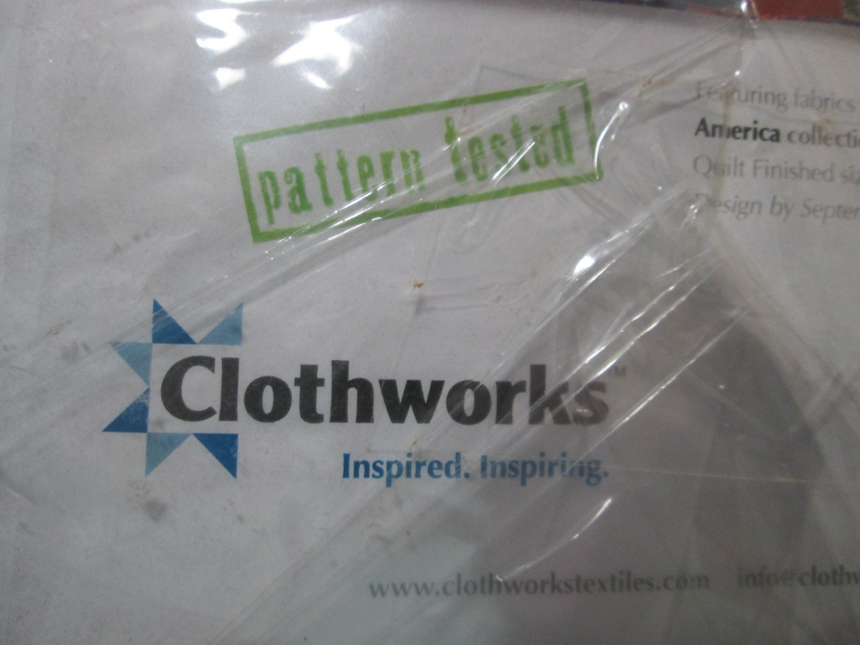 Clothworks Quilt Kit - America - 36" x 44" | eBay
