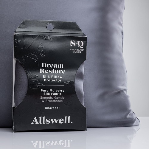 3P Allswell Dream Restore Silk Pillow Protector Mulberry Silk Pillow ...