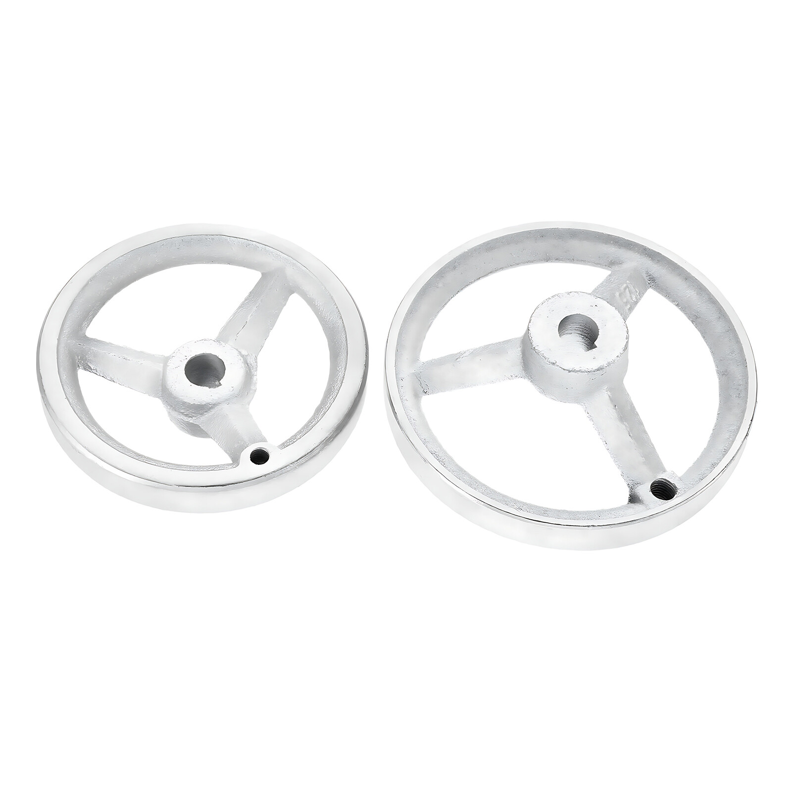 80-400mm Cast Iron Hand Wheel Chrome Plated Handwheel For Milling ...