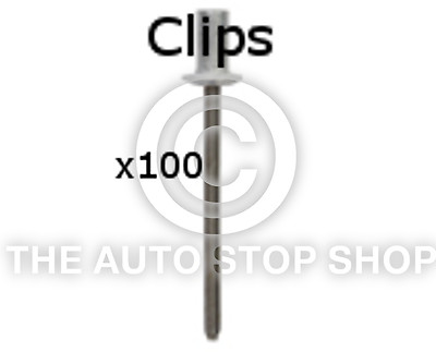 Panel Bodyside Trim Clip Part 12352me 100 Pack For Mercedes Sprinter/V ...