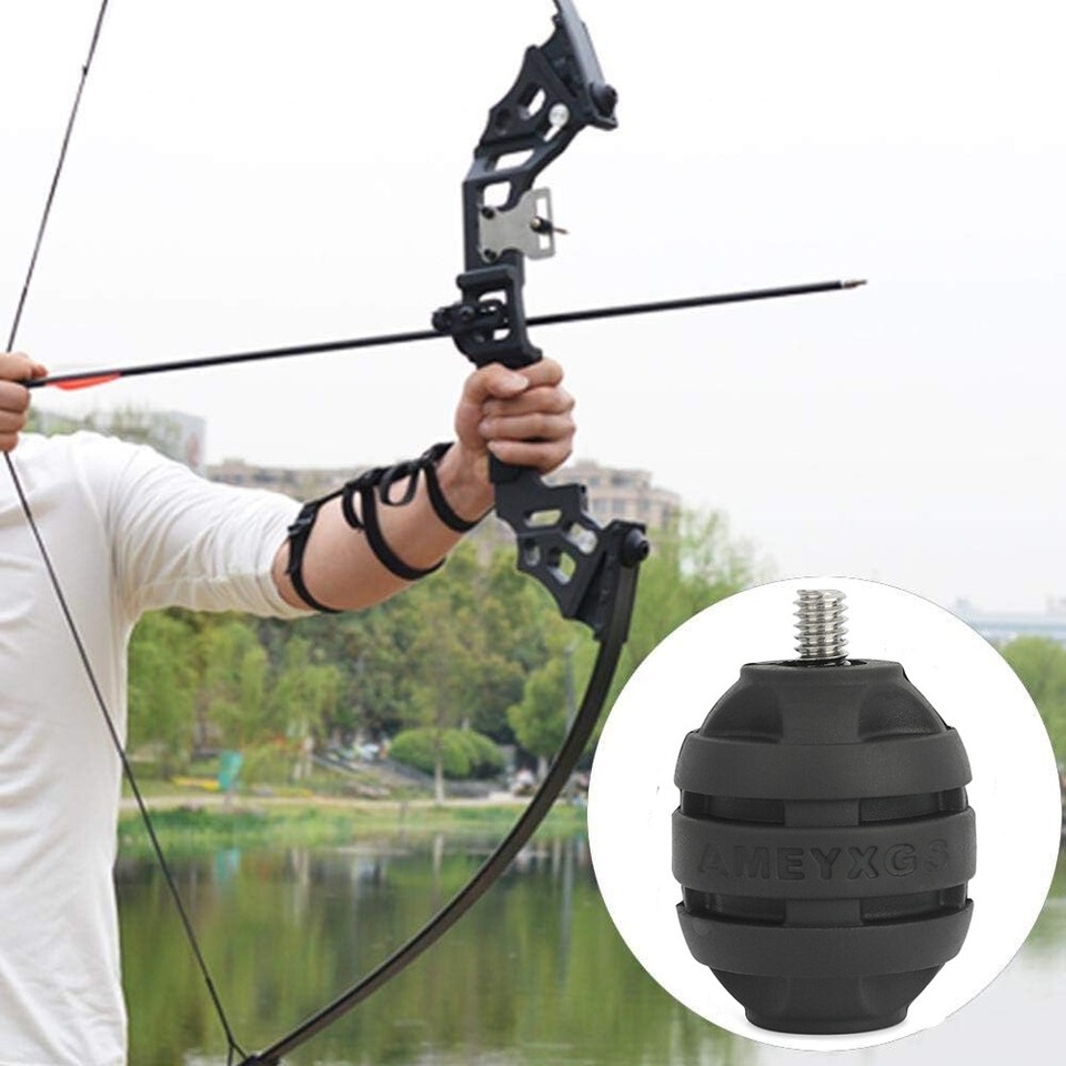 Archery Stabilizer Ball Recurve Compound Bow Balance Bar Weight Damper ...