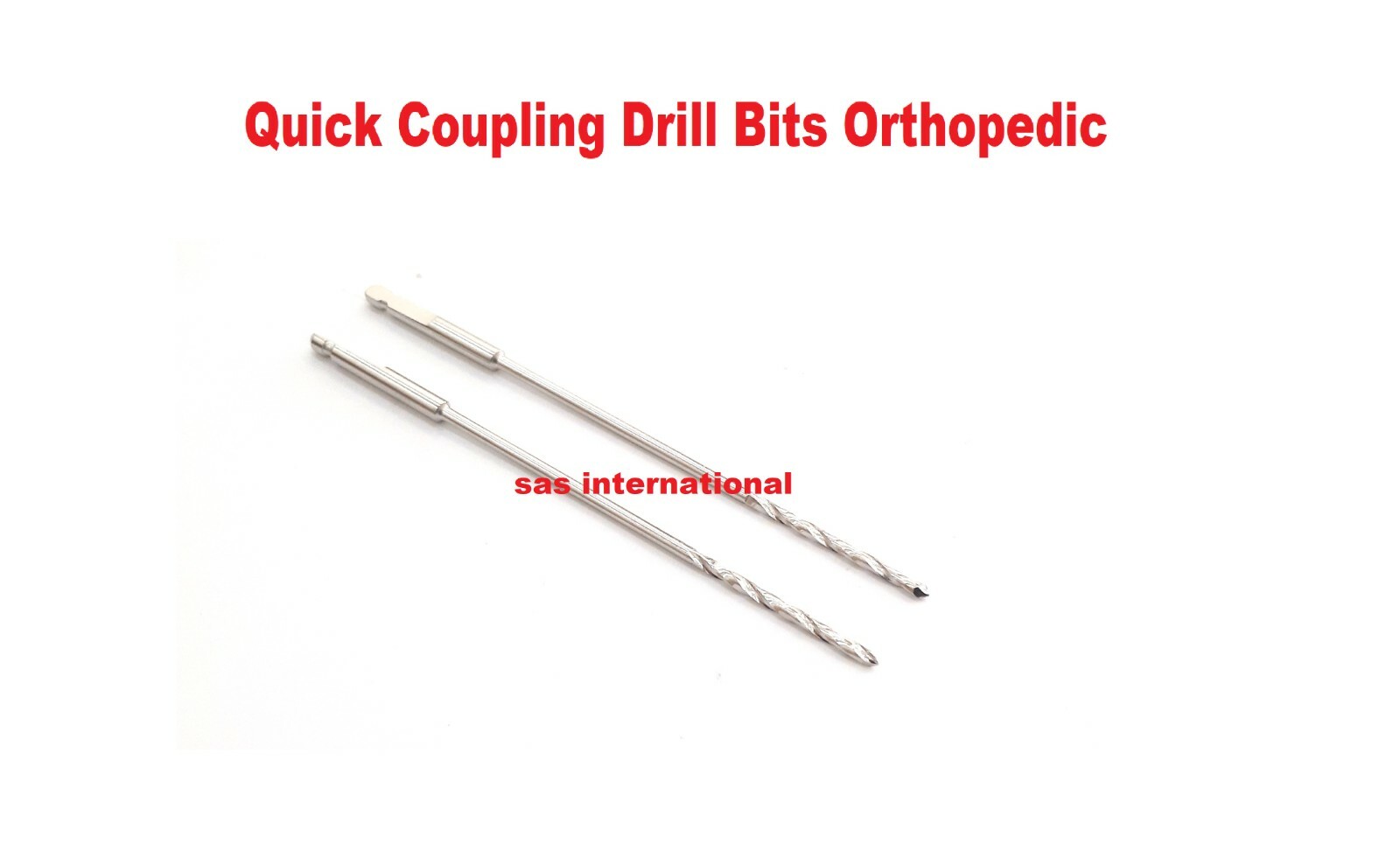Orthopedic Quick Coupling Drill Bits pack of 5 Pc surgical veterinary ...