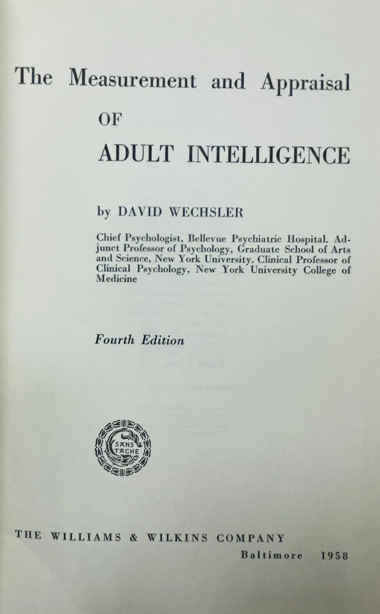 David Wechsler