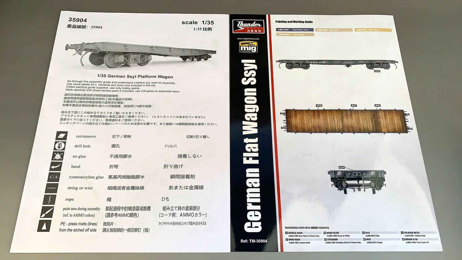 Thunder Model TM35904 1/35 scale German Ssyl Flat Wagon model kit | eBay