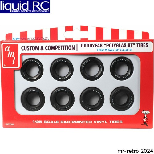 AMT PP038 Goodyear Polyglas GT Tire Parts Pack | eBay