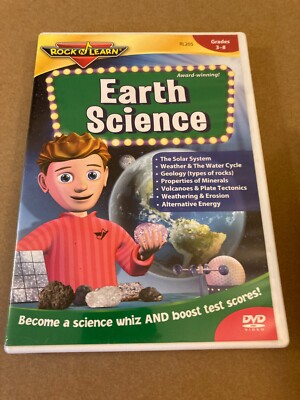 Rock N Learn: Earth Science (DVD, 2010) Homeschool/Supplemental Grades ...