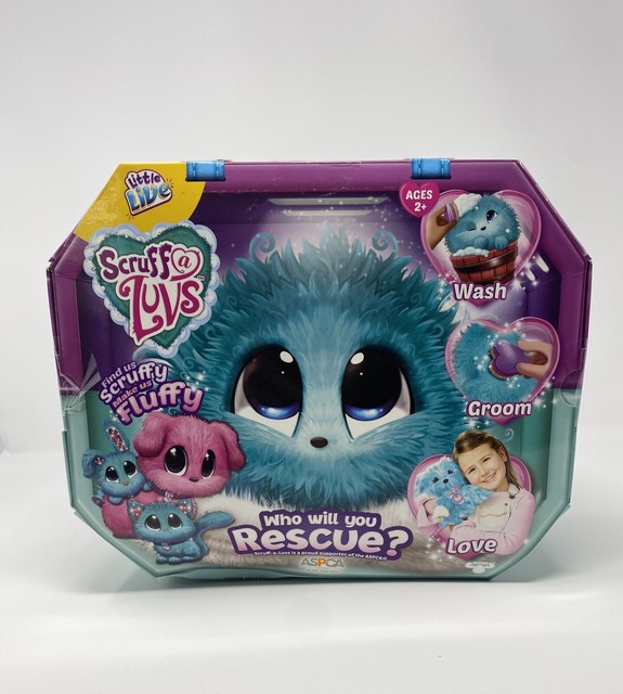 Scruff-a-luvs Pink Puppy Cat or Bunny Little Live Pets 2018 in Hand for ...