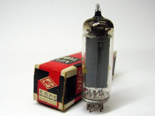 NEC Vacuum Tube 50C5 NOS Original Box MT7P Power Amplifier Beam Audio ...