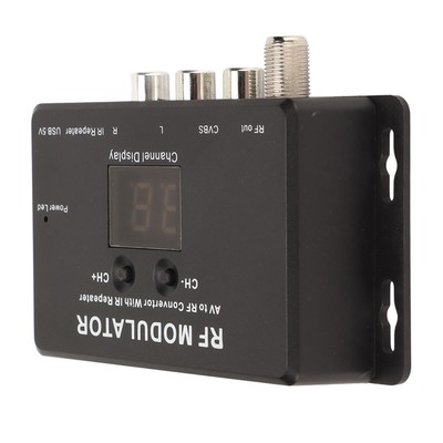 RF Modulator Professional PAL NTSC 21 Channel AV To RF Convertor For ...