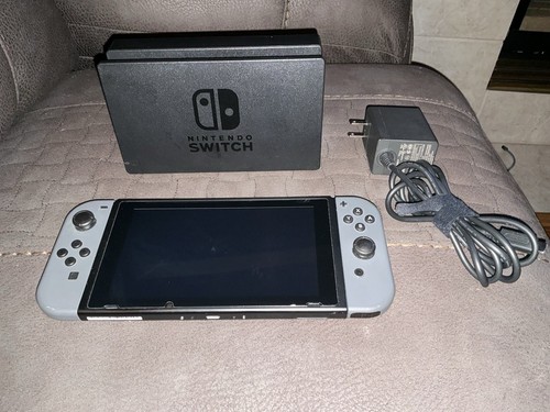 Nintendo Switch Console HAC-001 - Dark Grey Joycons | eBay